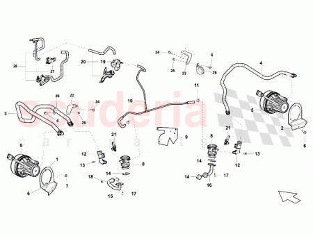 079906283B Lamborghini Gallardo LP560 Coupe SOLENOID VALVE