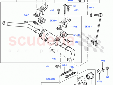 LR051617 Range Rover Sport ARM - FRONT SUSPENSION
