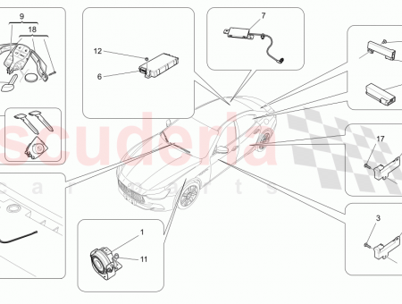670034856 PASSIVE ENTRY ECU - KEY FOB WITH REMOTE START FUNCTION for ...