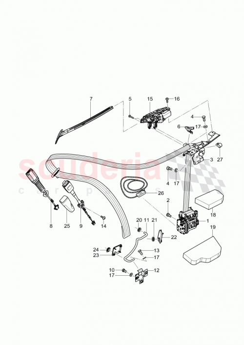 N10644401 hexagon socket flat head bolt for Bentley Continental GT ...