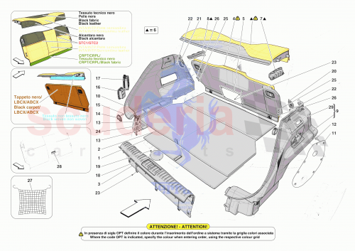 000851853 Ferrari Purosangue COMPARTMENT COVER