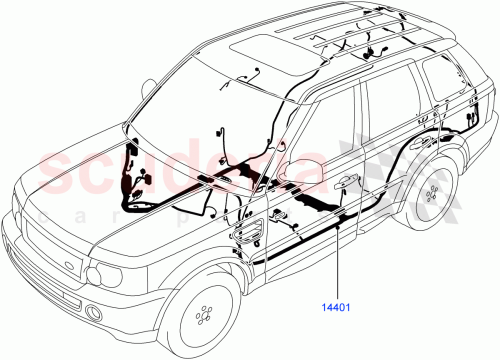 LR010089 Range Rover Sport WIRING